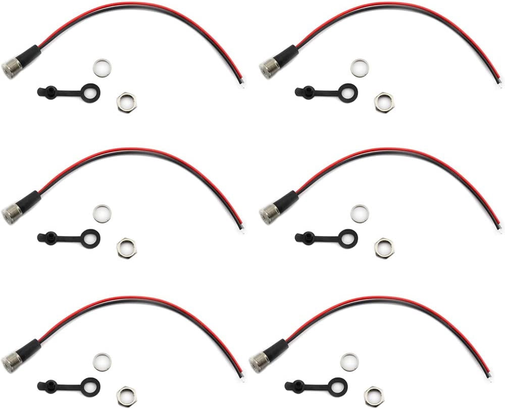 Treedix Charging Cable Threaded Socket DC-099 Full Copper Thread with ...