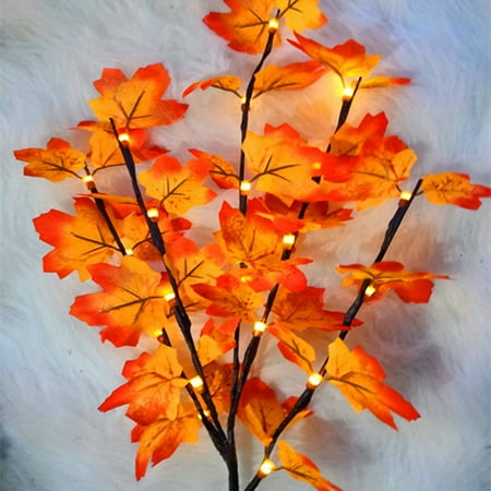 Maple Leaf Light Artificial Maple Tree Light Branch Light for Christmas ...