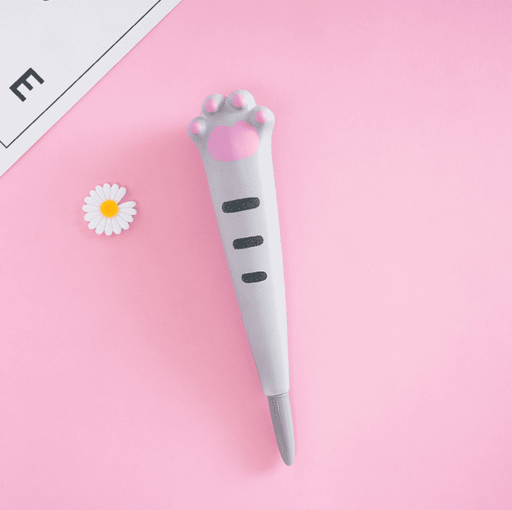 Cartoon cute claw gel pen decompression pen soft student stationery ...