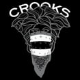 Men's Crooks & Castles Medusa Black and White Effect Graphic T-Shirt ...