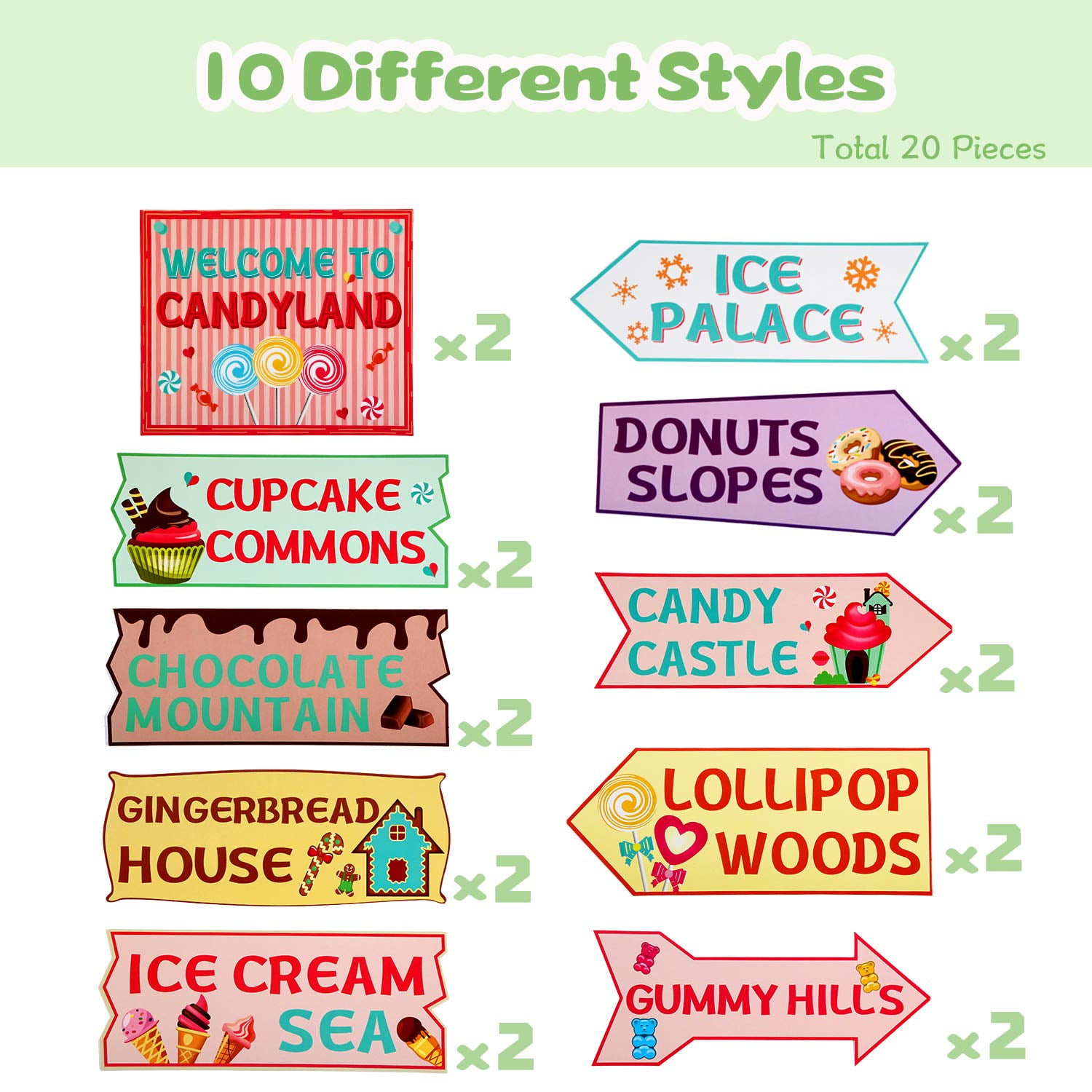 Candyland Game Piece Cutouts