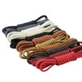 Santimon 2 Pairs Replace Shoe Laces Round Strings for Boots Sneakers ...