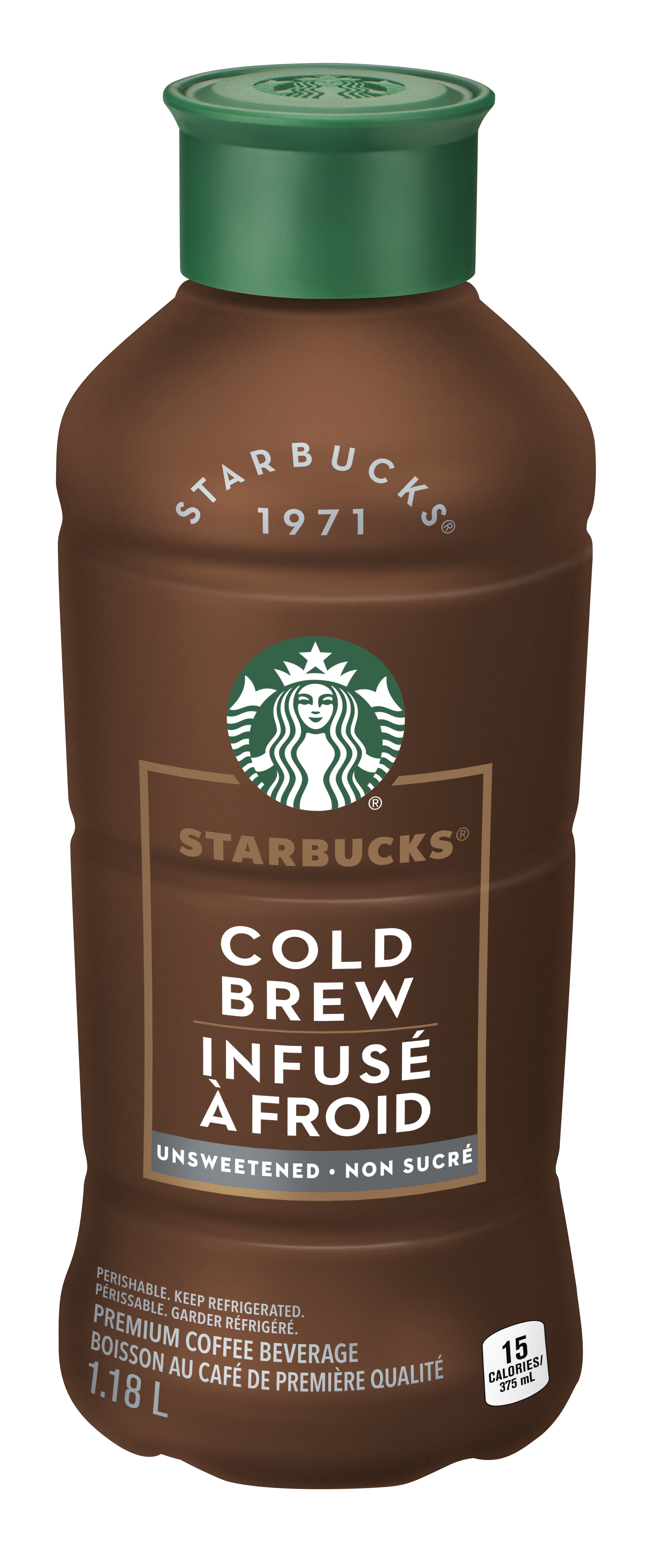 Starbucks Cold Brew Coffee Drink Cold Brew Unsweetened 1.18L, Bottle ...