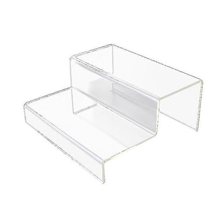 Acrylic Ladder Display Stand Transparent Durable Shoes Showing Shelf ...