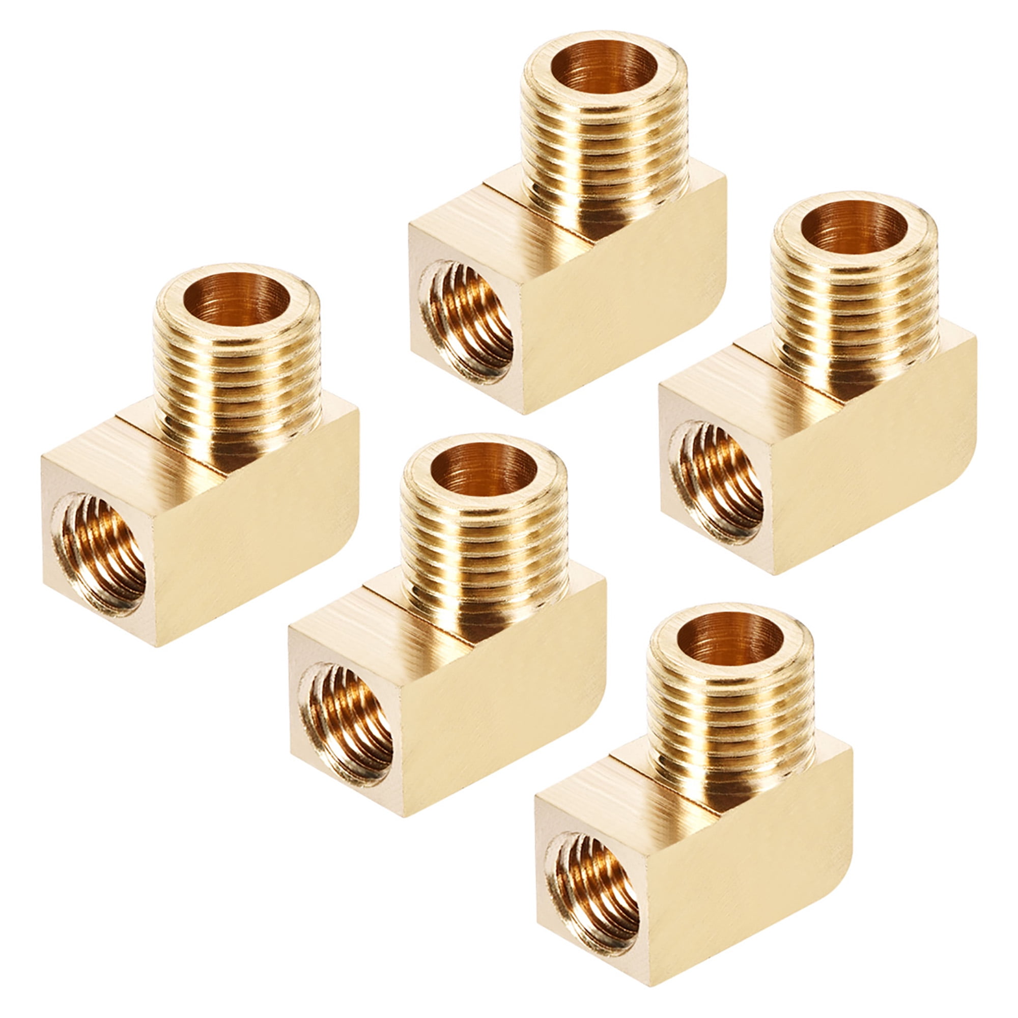 Brass Pipe Fitting 90 Degree Barstock Street Elbow G1 4 Male X M10