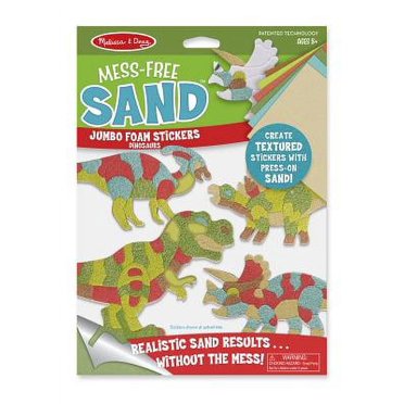 Melissa & Doug Mess-Free Sand Jumbo Foam Stickers, Beach - Walmart.com