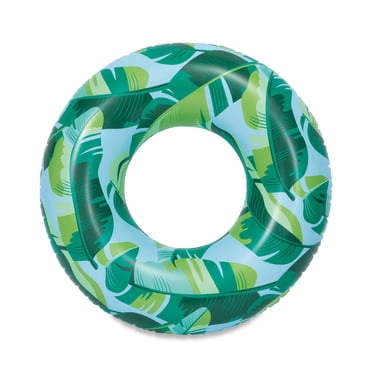 H2OGO! Green River Gator 47" Pool Ring Float with Grab Rope, Adult ...