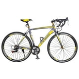 700C Merax Finiss Aluminum 21-Speed Racing Bicycle Road Bike Shimano ...