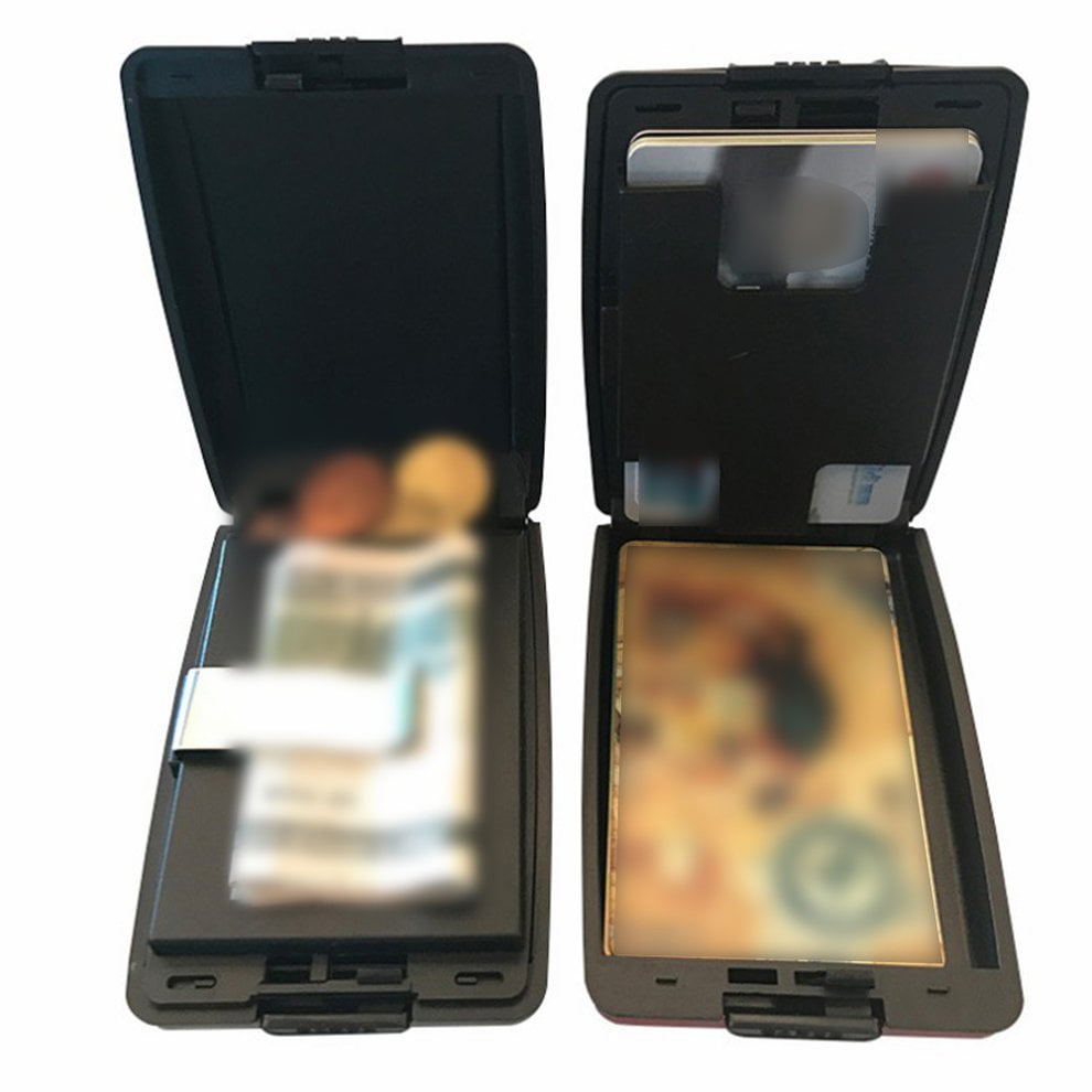 RFID Aluminum Alloy Wallet Multi-Function Card Case Aluminum Bank Card ...