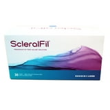 ScleralFil Preservative Free Saline Solution, 0.34 Fl Oz Vials, 30 ...