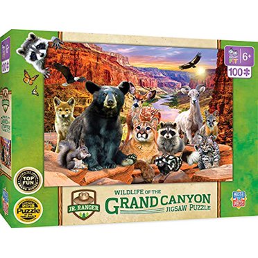 MasterPieces Animal Planet Desert Friends - 100 Piece Kids Puzzle ...