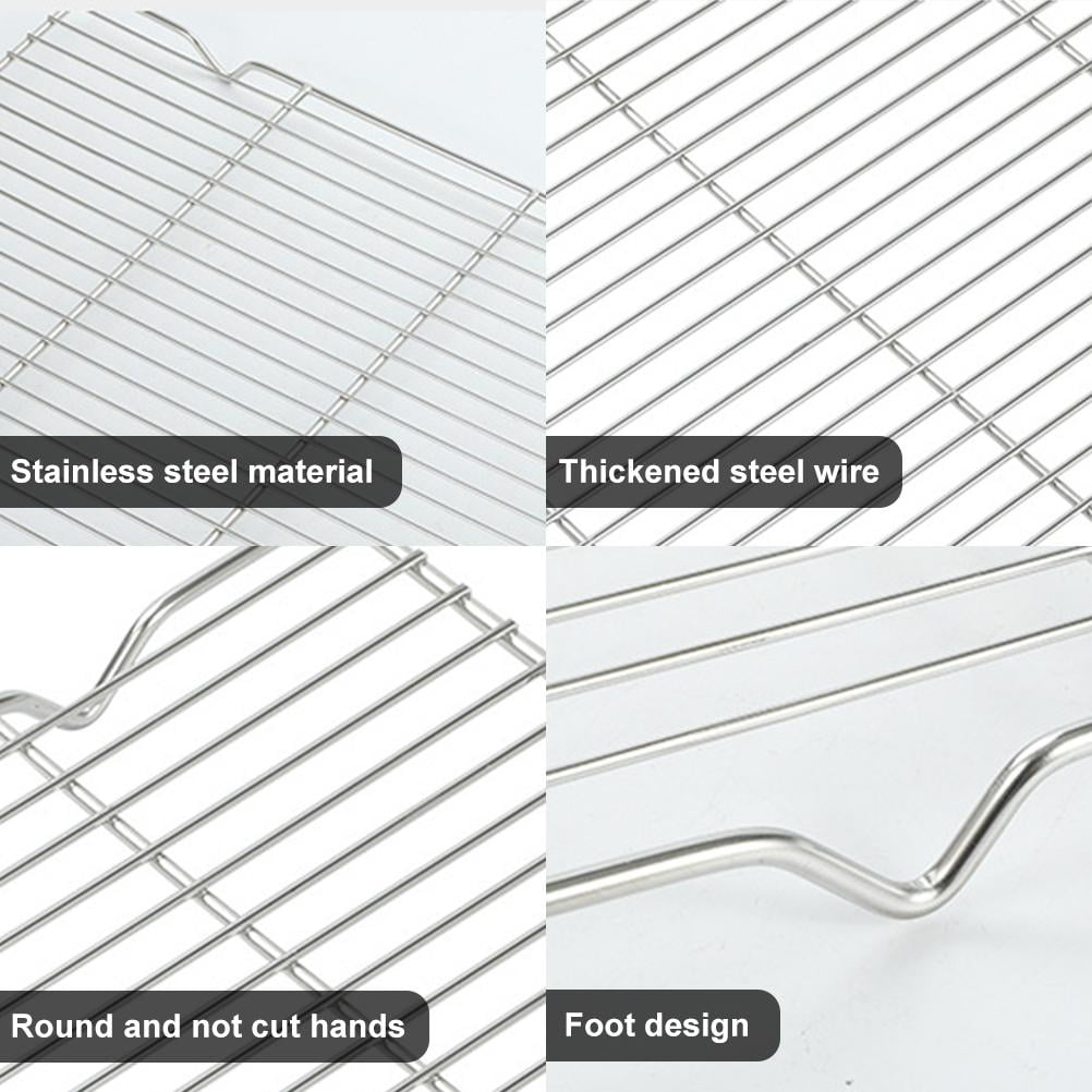 Click here for Xinxixnxx 2pcs Cooling Racks Stainless Steel Barbe... prices