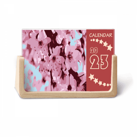 Sakura Japanese Cherry Blossom Desk Calendar Desktop Decoration 2023 ...