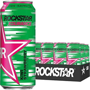 Rockstar, Boom Energy Drink with Caffeine and Taurine 16oz Cans Pack ...