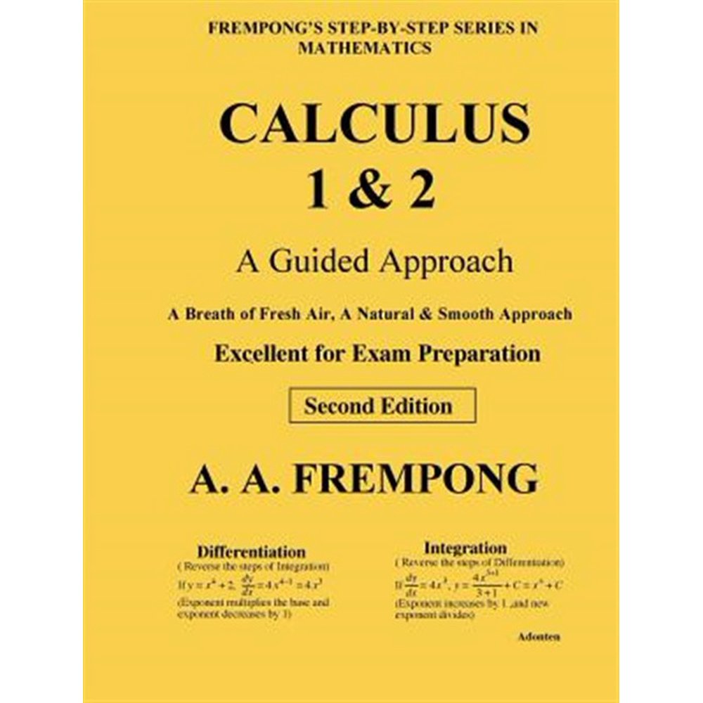 Calculus 1 & 2: A Guided Approach (Hardcover) - Walmart.com - Walmart.com