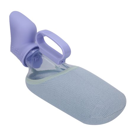 Incontinence Pee Bottle, Urine Collection Container Soft Silicone+PVC ...