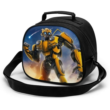Bumblebee Transformers Kids Lunch Bag Tote Bag-Waterproof Reusable ...