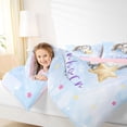 Aikeke Dreamy Princess Queen Bedding 7pcs, Cartoon Unicorn Bedding ...