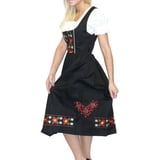 Dirndl Trachten Haus 3 Piece Long German Oktoberfest Dirndl Cotton ...