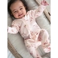 Gerber Baby Girl Sleep´N Play Footed Cotton Pajamas, 2-Pack, Sizes ...
