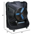 Portacool Prtble Evaporative Cooler,13500cfm,3/4HP PACJS2601A1 ...