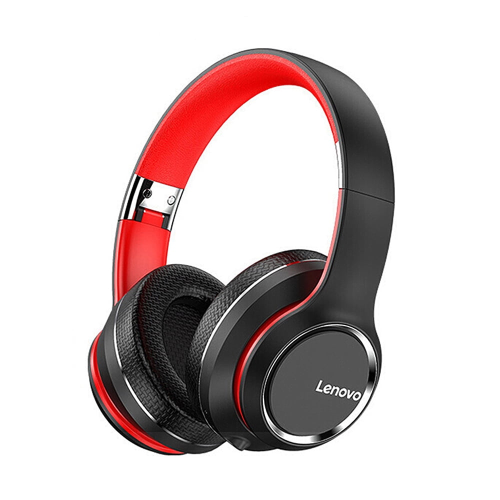 Lenovo HD200 Wireless BT Headset BT5.0 Noise-cancelling Stereo Headset Foldable Headphoe for ...