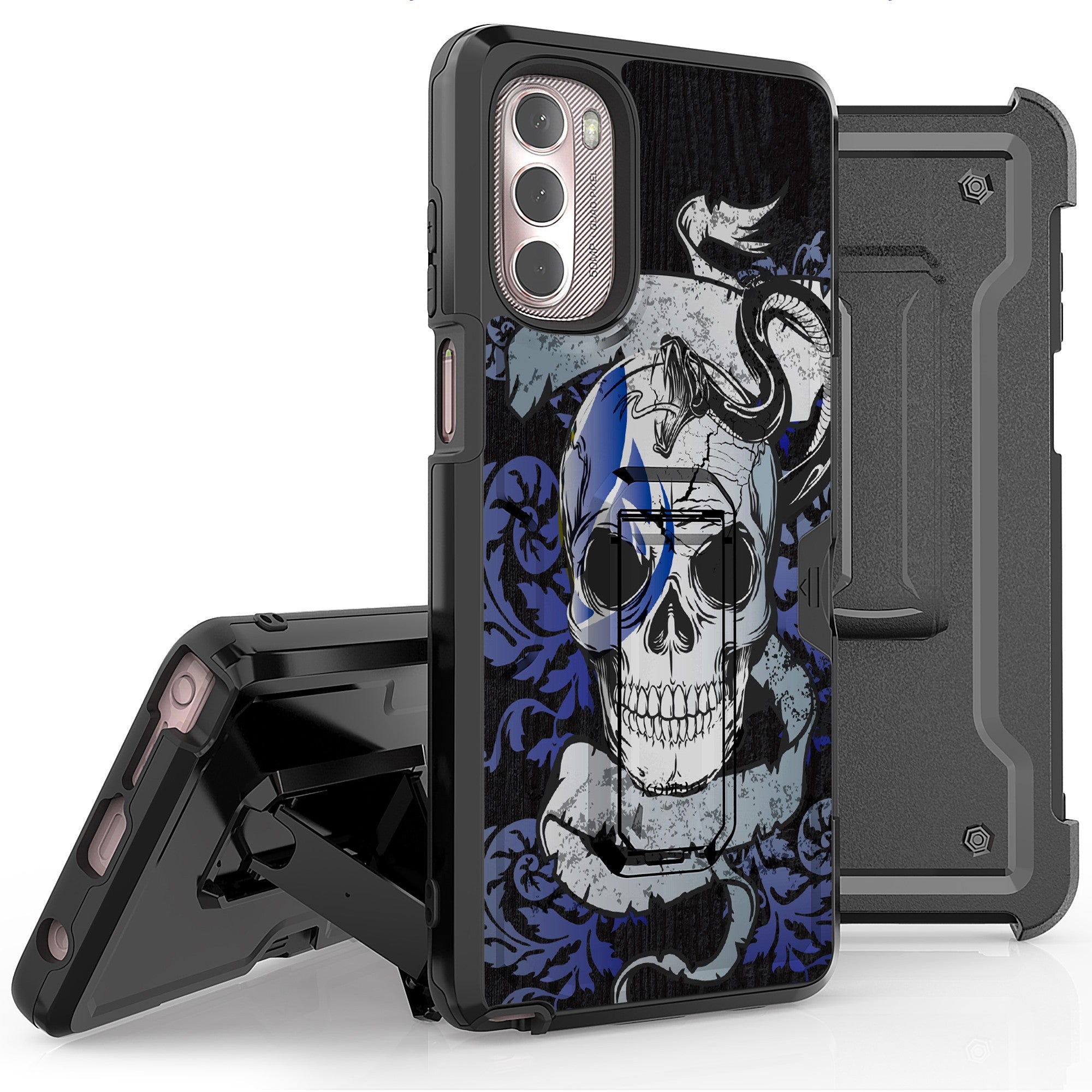 Armor Kombo Holster Rugged Cover Designed For Moto G Stylus 2022 Case ...