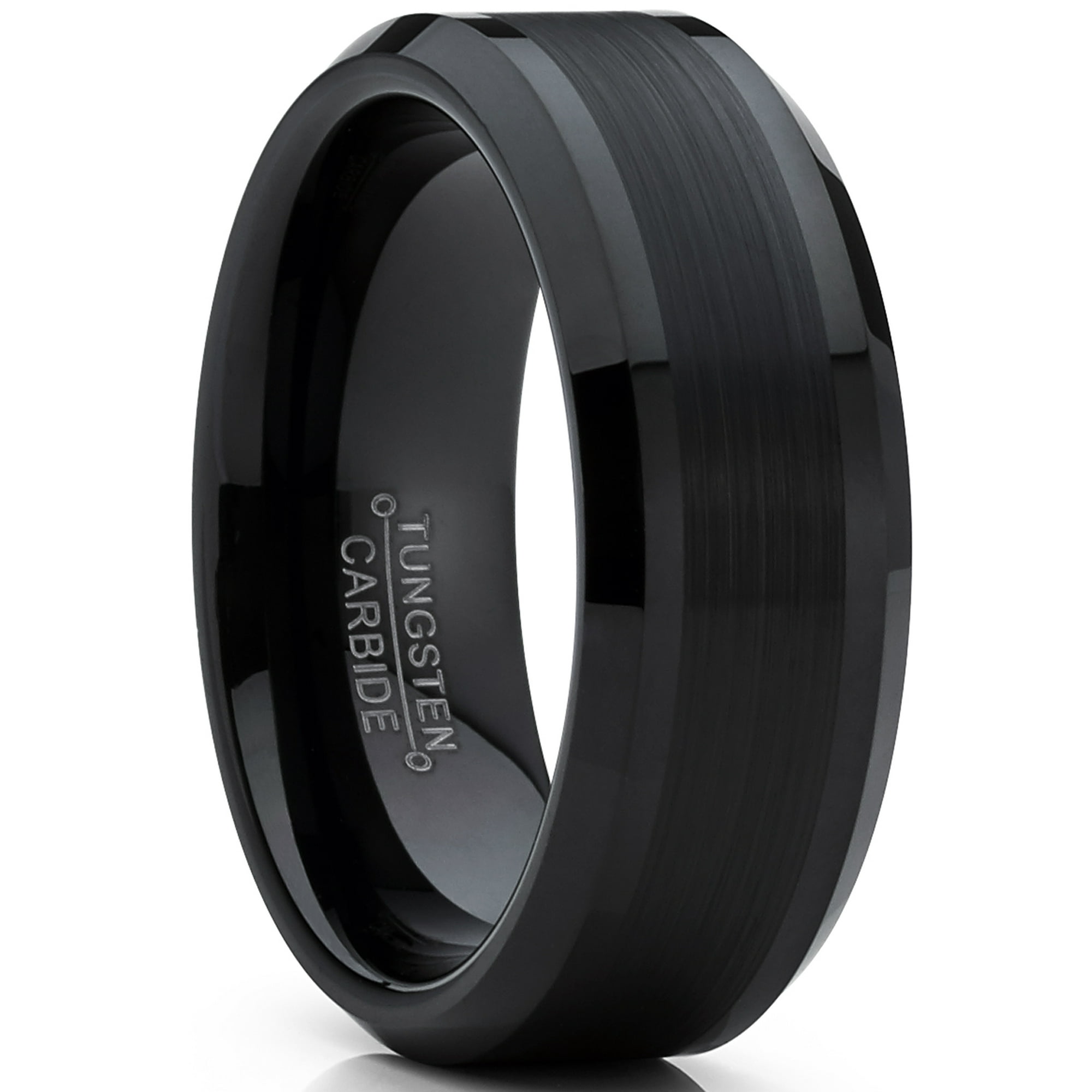 Click here for Metal Masters Co. Tungsten Carbide Mens Black Brus... prices