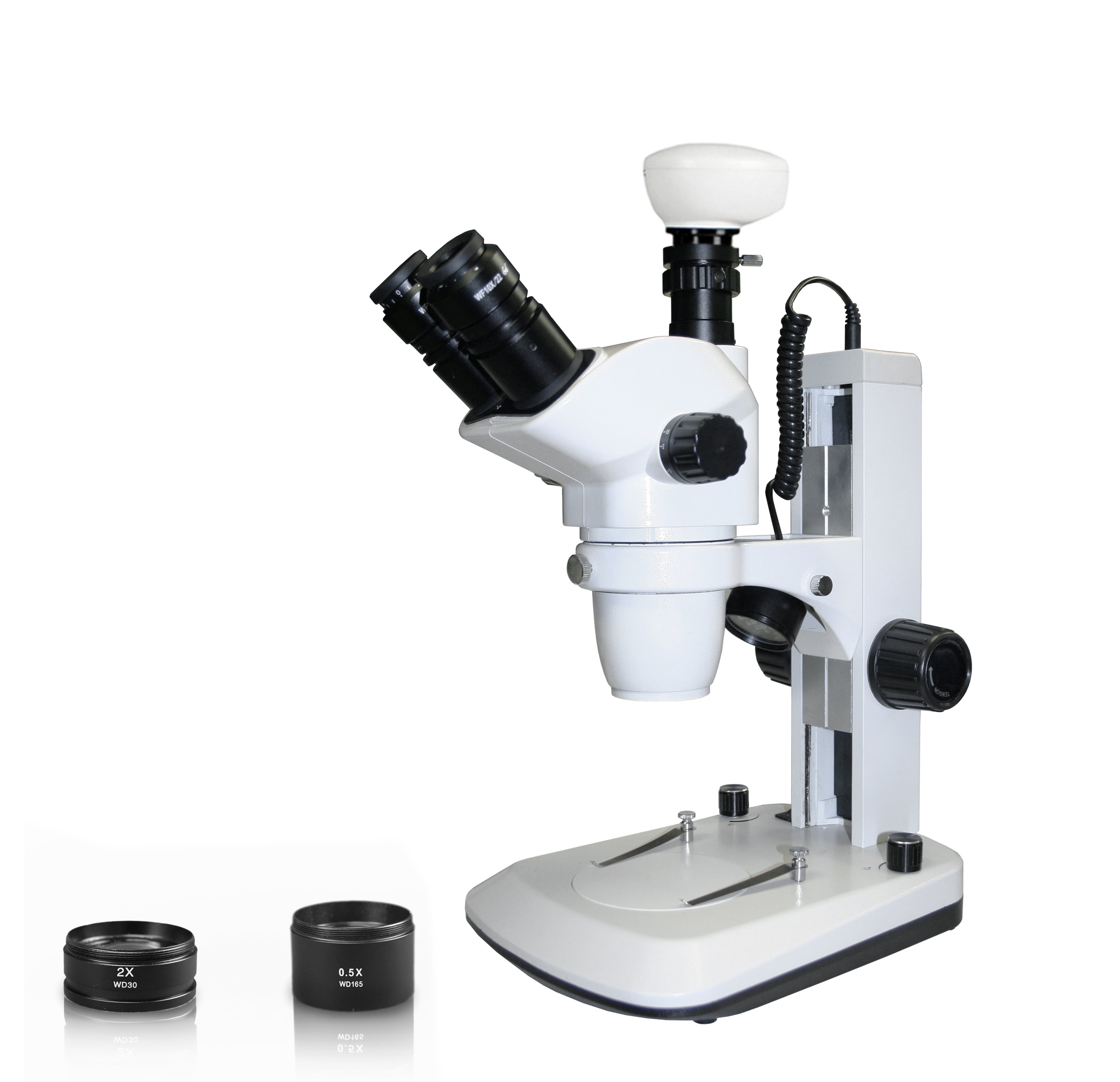 Vision Scientific VMS0006-TZ-DNN5.0 Trinocular Zoom Stereo Microscope ...
