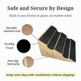 Eco-Friendly Stair Assist for Dogs - Non-Slip Carpet, Indoor/Outdoor ...