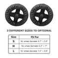 4pcs Baby Stroller Wheel Cover - Noise Reducing & Anti-Scratch Cart ...