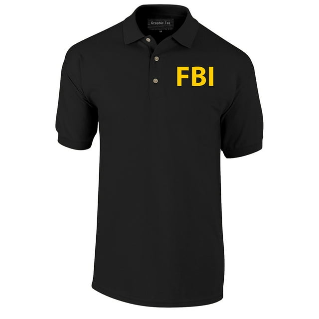 FBI polo shirt, government agent polo shirt, secret service, police ...