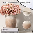 Ceramic Flower Vase M-aged Terra Farmhouse Rustic Decor for Home Spaces ...