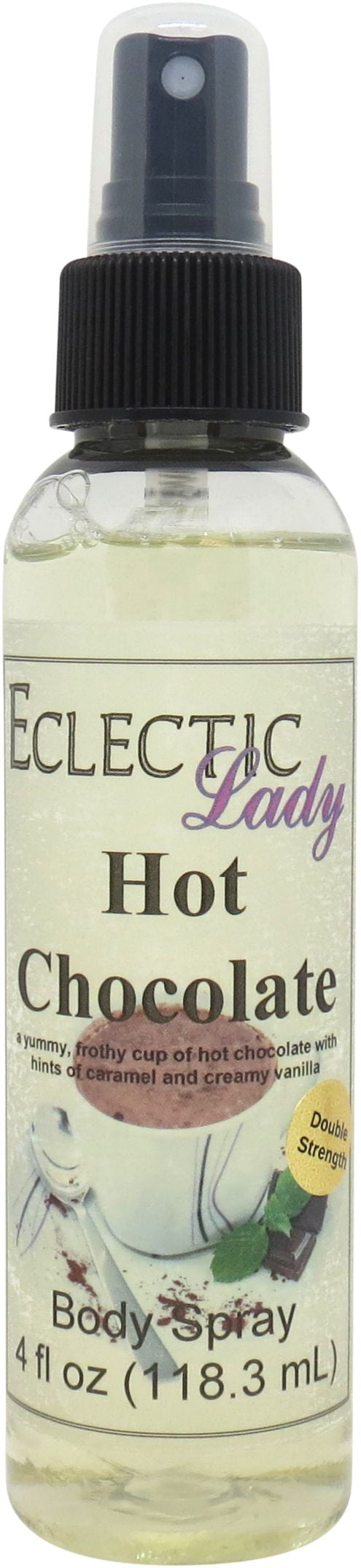 Hot Chocolate Body Spray, Eclectic Lady, Hydrating Mist, Unisex, 4 oz ...