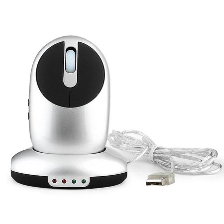 2.4G wireless rechargeable mouse 3-gear adjustable dpi ergonomic ...