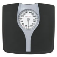 Metro Scales 20005014T WHT Analog Bathroom Scale, White - Walmart.com