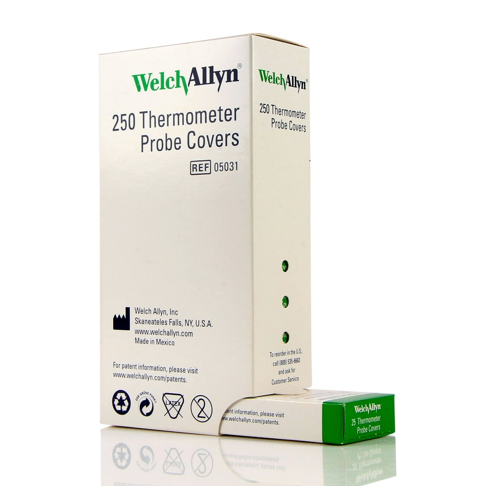 Welch Allyn Thermometer Probe Covers for Suretemp - Box of 250 ...