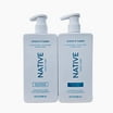 Native Hair Care Set - Candy Cane Shampoo and Conditioner 16.5 oz ...