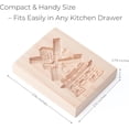 Wooden Windmill Speculoos Cookie Mold – Traditional Speculaas Mold for ...