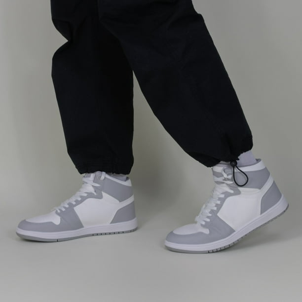 Tenis botín Exterior Piel vegana color Blanco Para Hombre | Bodega ...