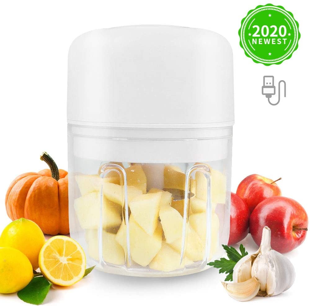 Electric food chopper Powerful, compact, wireless mini USB charging ...