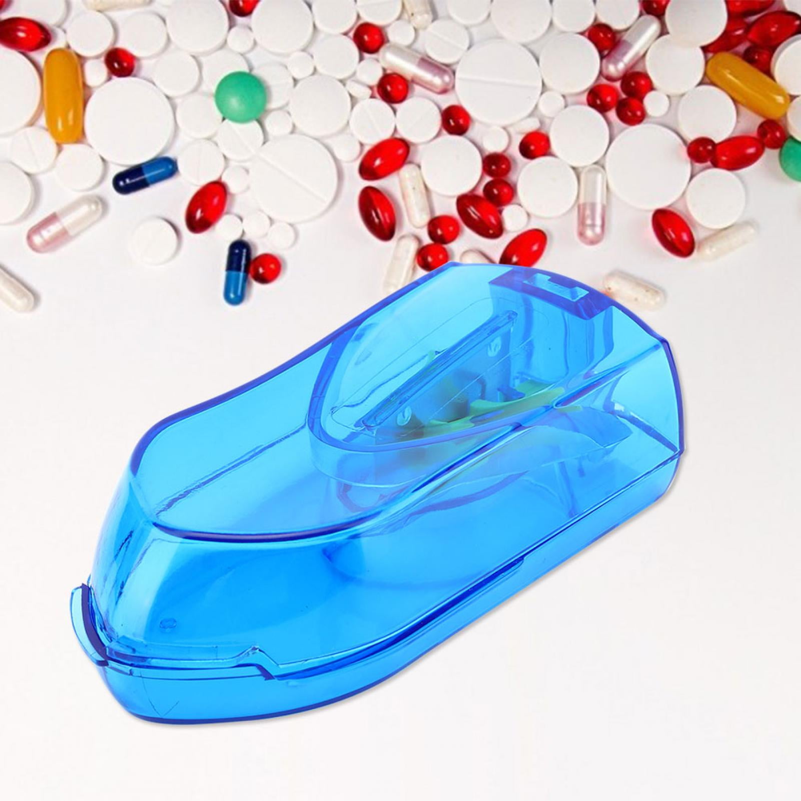 Medicine Divider Pill Cutter, Non- Pill Splitter, With Built-in Blade ...