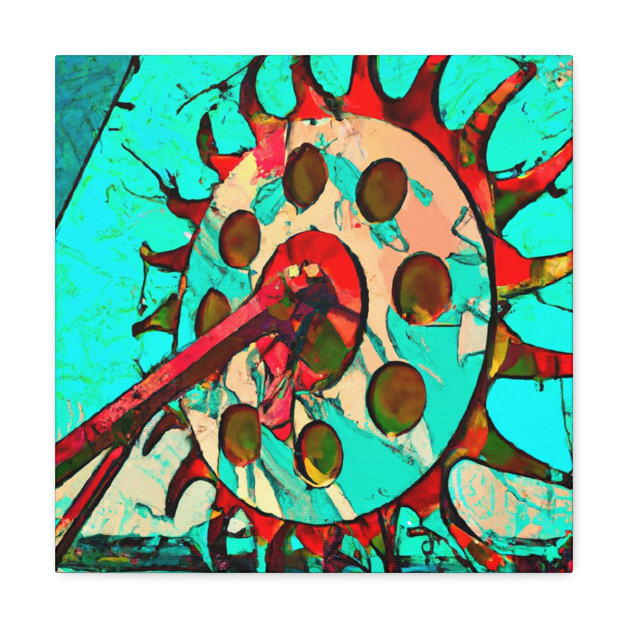 Disc Harrow Pop Art - Canvas - Walmart.com