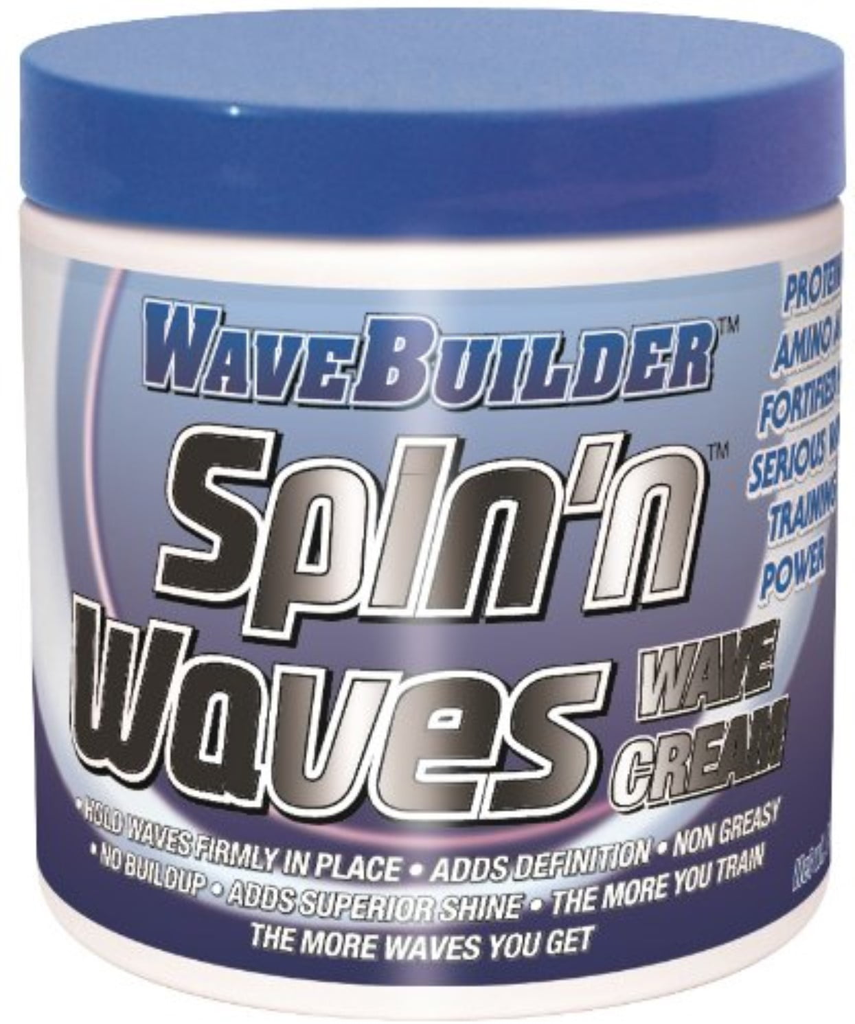 WaveBuilder Spin'n Waves Holding Creme, 8 oz (Pack of 6) - Walmart.com
