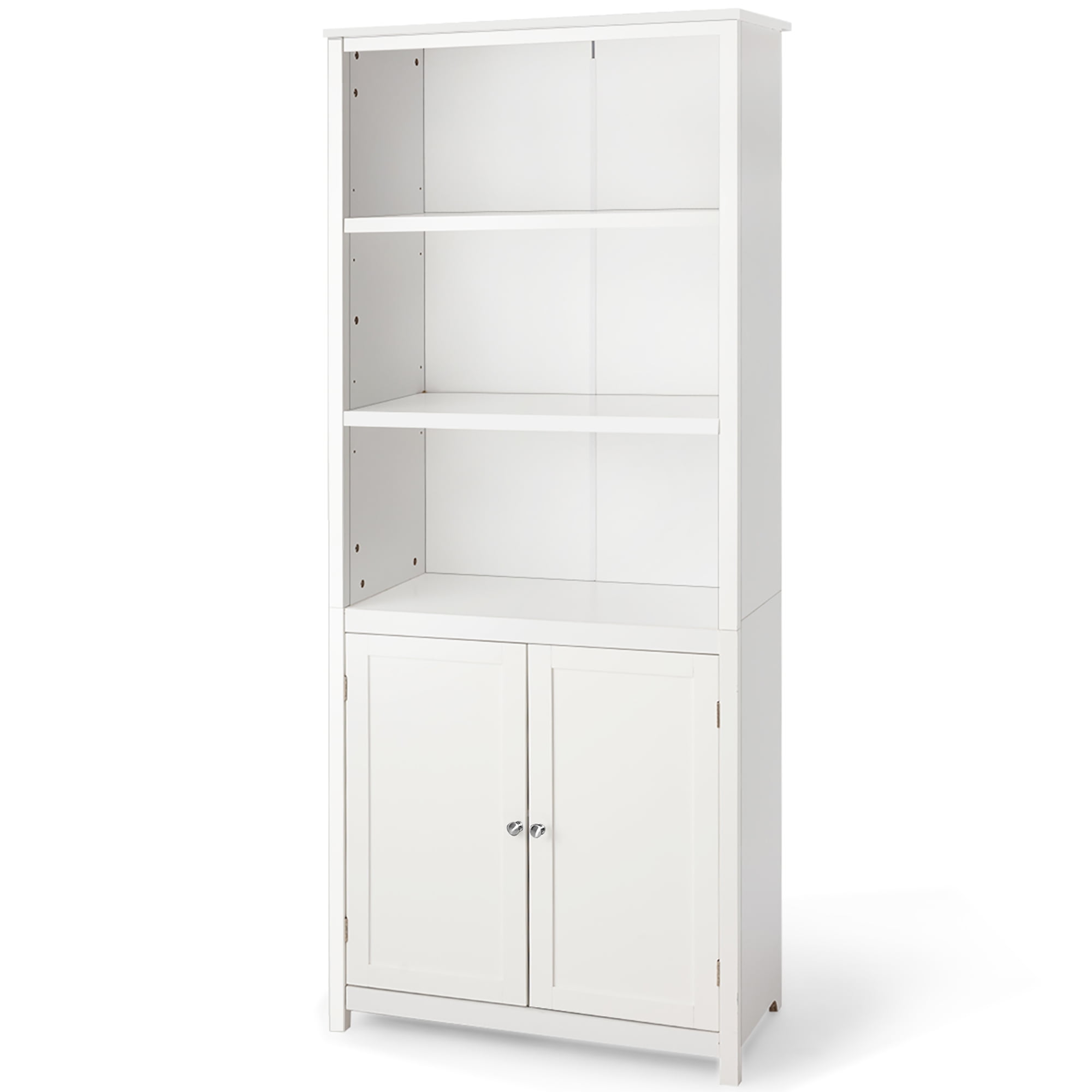 Click here for Costway Bookcase Shelving Storage Wooden Cabinet U... prices