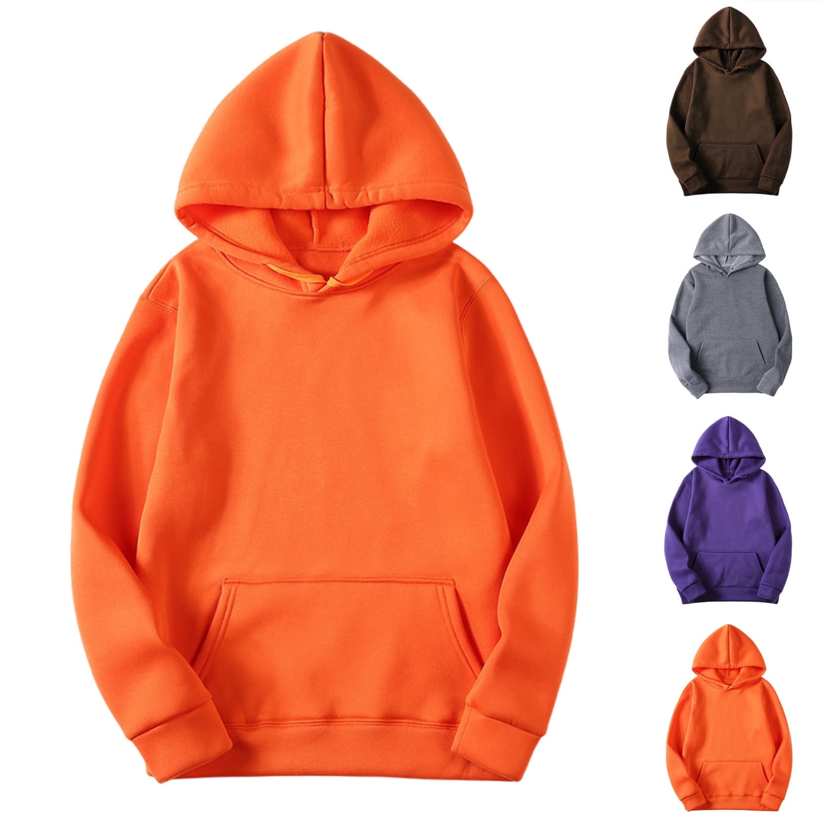 Click here for Lovzfmll Essentials Hoodie Solid Color Long Sleeve... prices