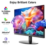 Memzuoix 100Hz Gaming Computer Monitor 25" FHD 1920x1080p | VA Panel ...