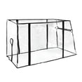 BESTSKY 2026 New Push Pull Wagon Rain Cover Clear Trolley Cart Cover ...