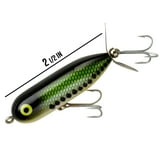 Heddon Baby Torpedo Topwater Baby Bass 2 1/2 inch 3/8 oz water-spitting ...
