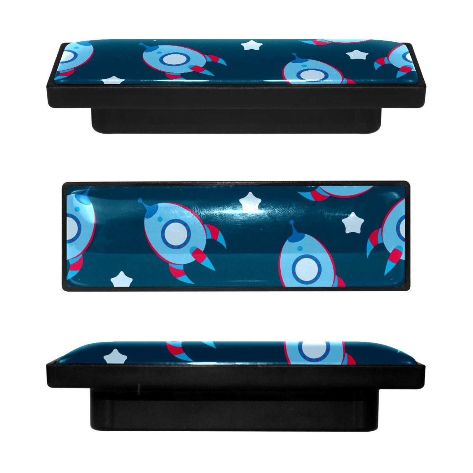 4 Pcs Rectangle Cabinet Handle Cupboard Knob Drawer Pulls Handle ...